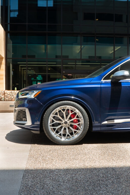Blue Audi SQ7 - Brixton Forged™