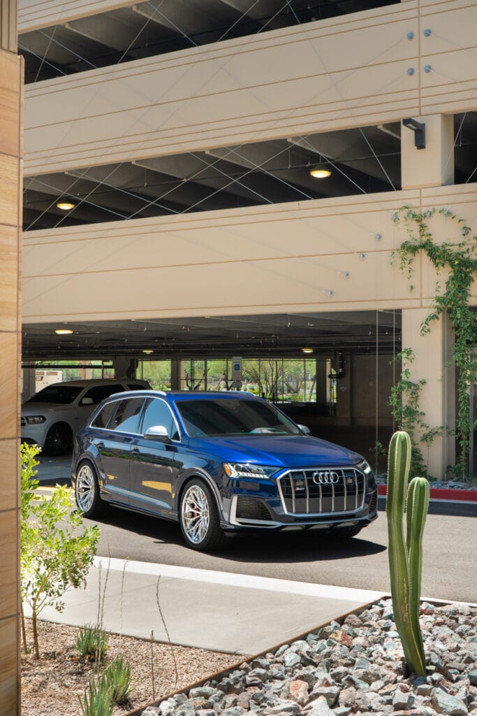 Blue Audi SQ7 - Brixton Forged™