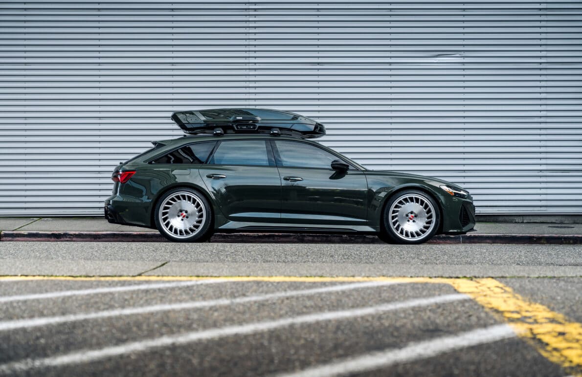 Green Audi RS6 Avant - Brixton Forged™