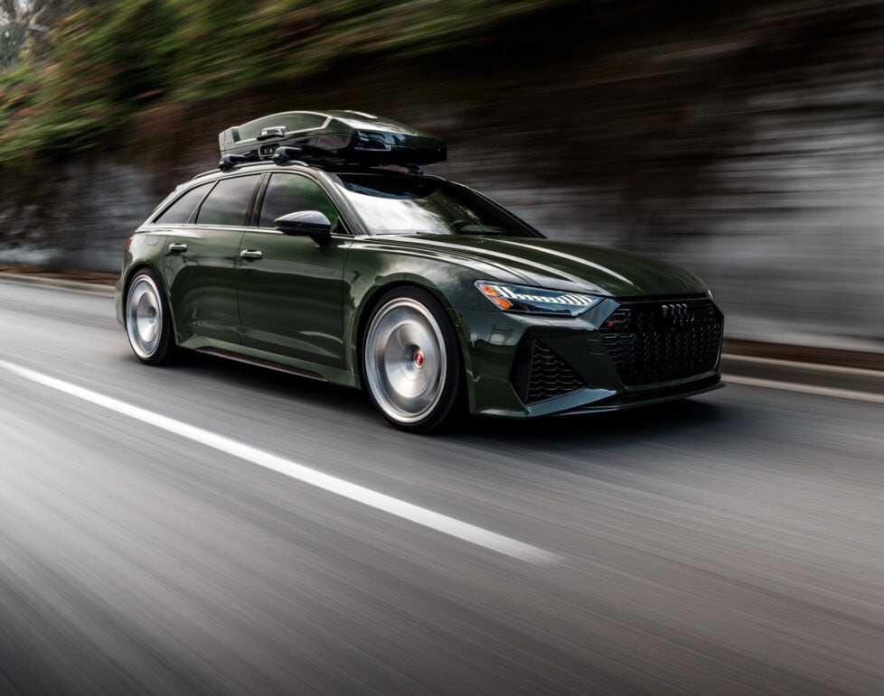 Green Audi RS6 Avant - Brixton Forged™