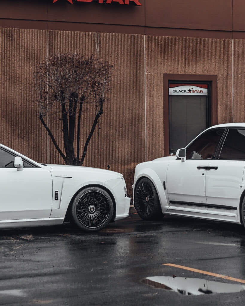 White Rolls-Royce Cullinan - Brixton Forged™