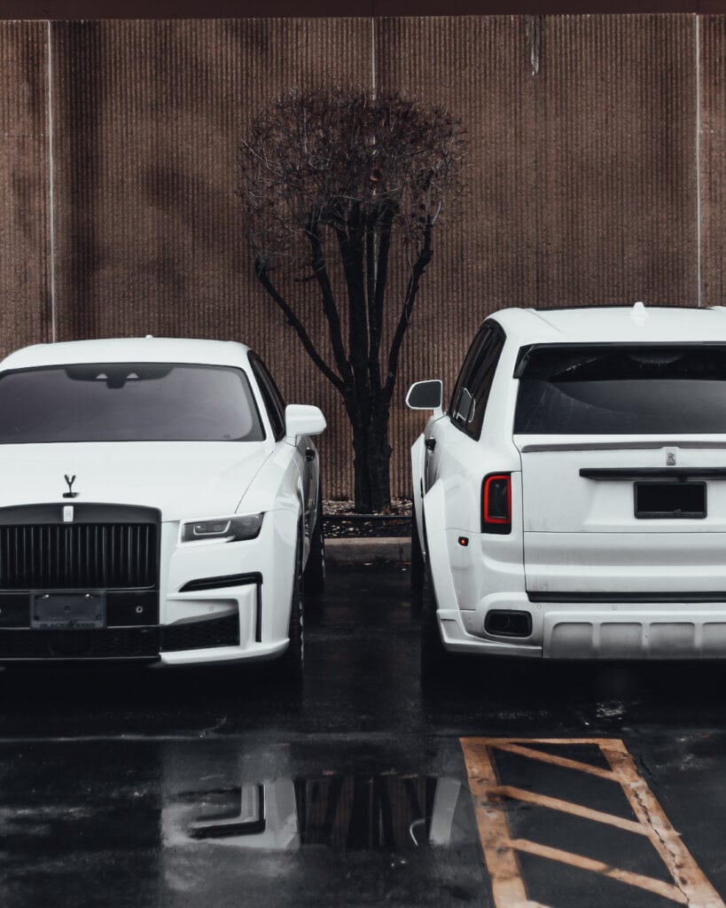White Rolls-Royce Cullinan - Brixton Forged™