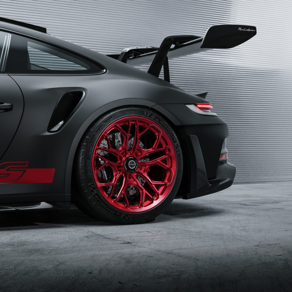 Black Porsche 992 GT3 RS - Brixton Forged™