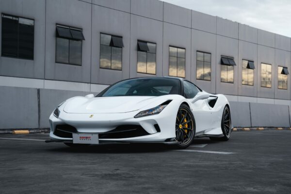 White Ferrari F8 Tributo - Brixton Forged™