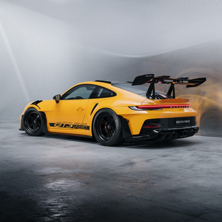 Yellow Porsche 992 GT3 RS - Brixton Forged™