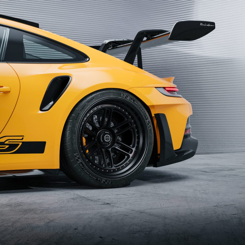 Yellow Porsche 992 GT3 RS - Brixton Forged™