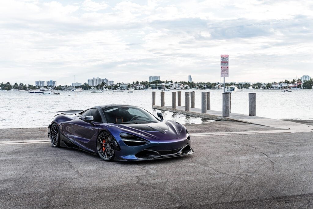 Mclaren 720s Wheels Purple - Brixton Forged™