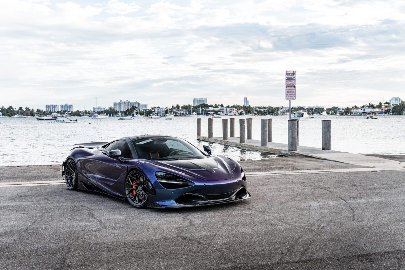 Mclaren 720s Wheels Purple - Brixton Forged™