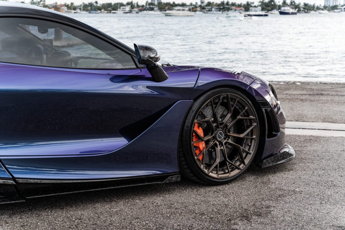 Mclaren 720s Wheels Purple - Brixton Forged™