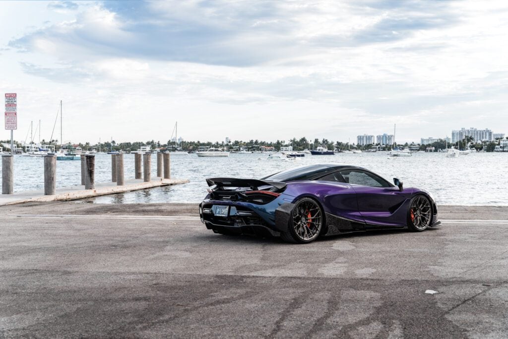Mclaren 720s Wheels Purple - Brixton Forged™