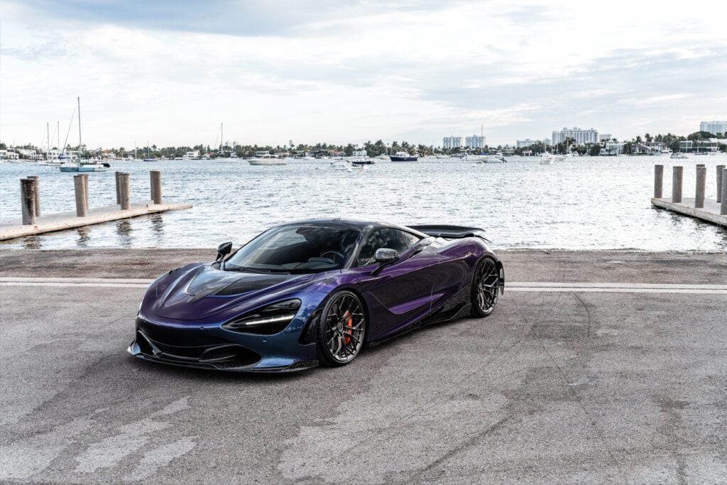 Mclaren 720s Wheels Purple - Brixton Forged™
