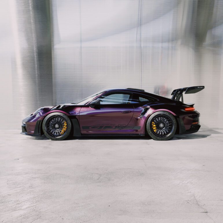 Purple Porsche 992 GT3 RS - Brixton Forged™