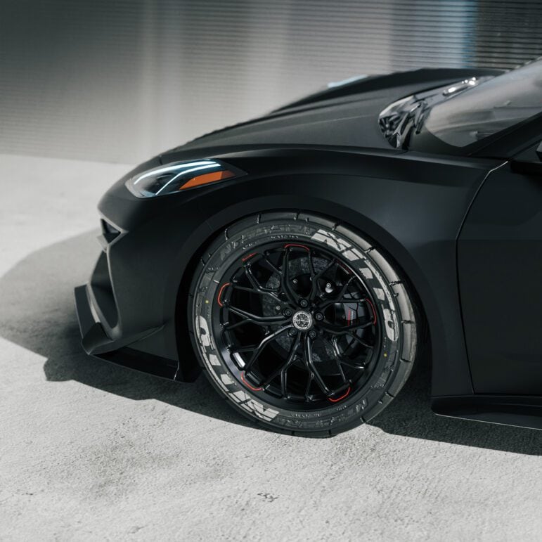 Black Corvette C8 Z06 - Brixton Forged™