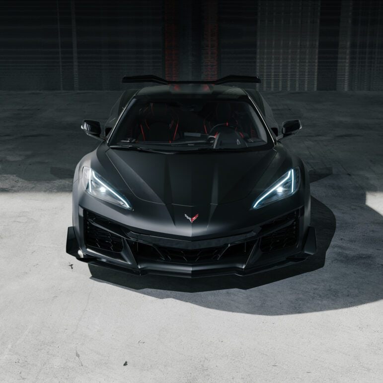 Black Corvette C8 Z06 - Brixton Forged™