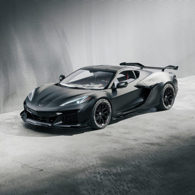Black Corvette C8 Z06 - Brixton Forged™