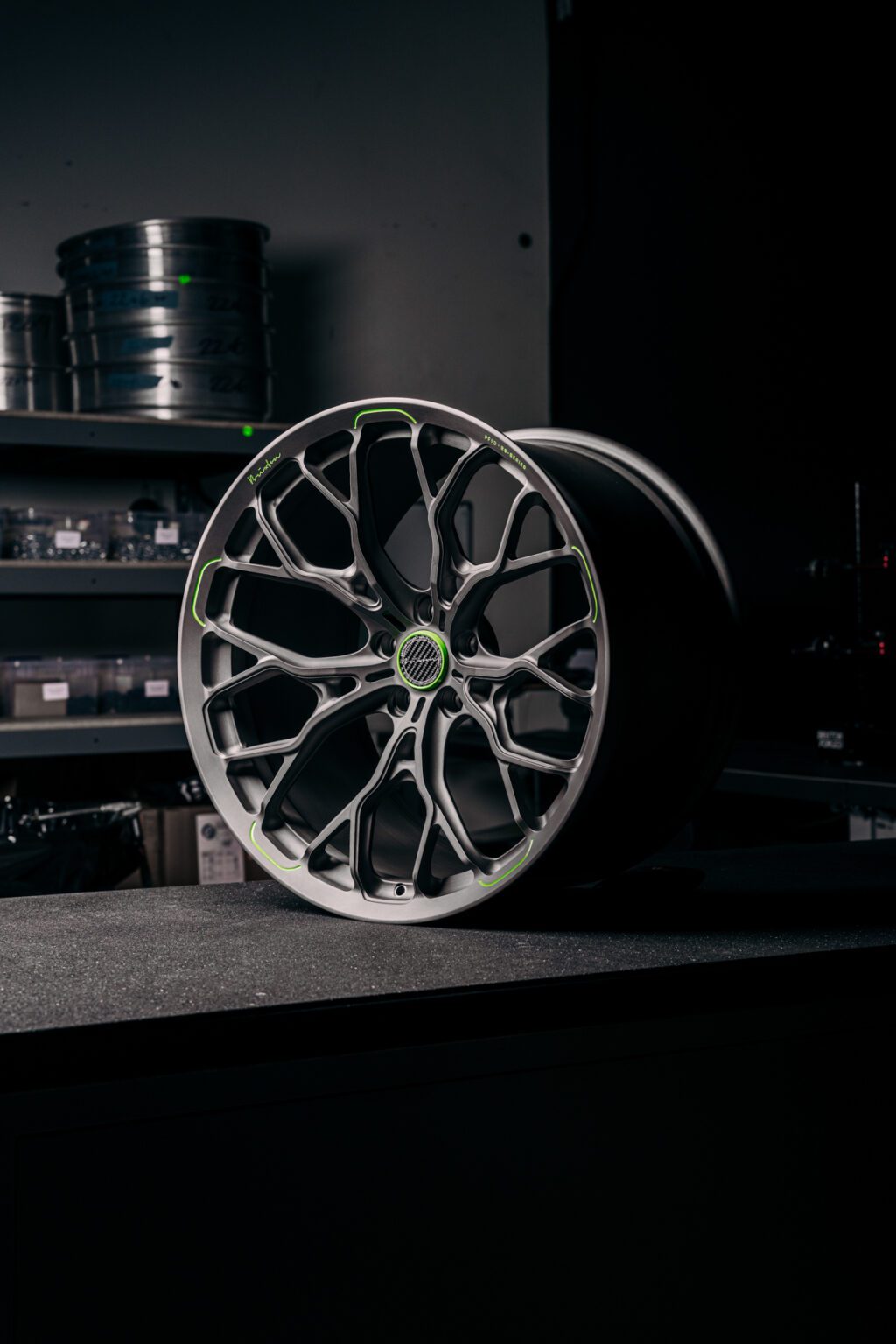PF14-RS Monoblock DDT / Green (Wheel Images) - Brixton Forged™