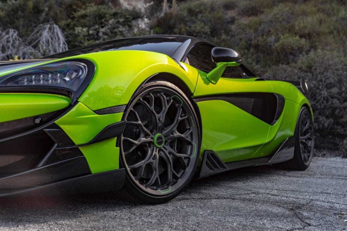 McLaren 600LT Wheels (Green PF14) - Brixton Forged™