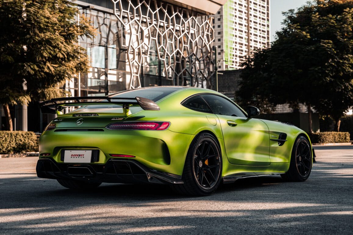 AMG GTR Wheels Mercedes (Green KBH) - Brixton Forged™