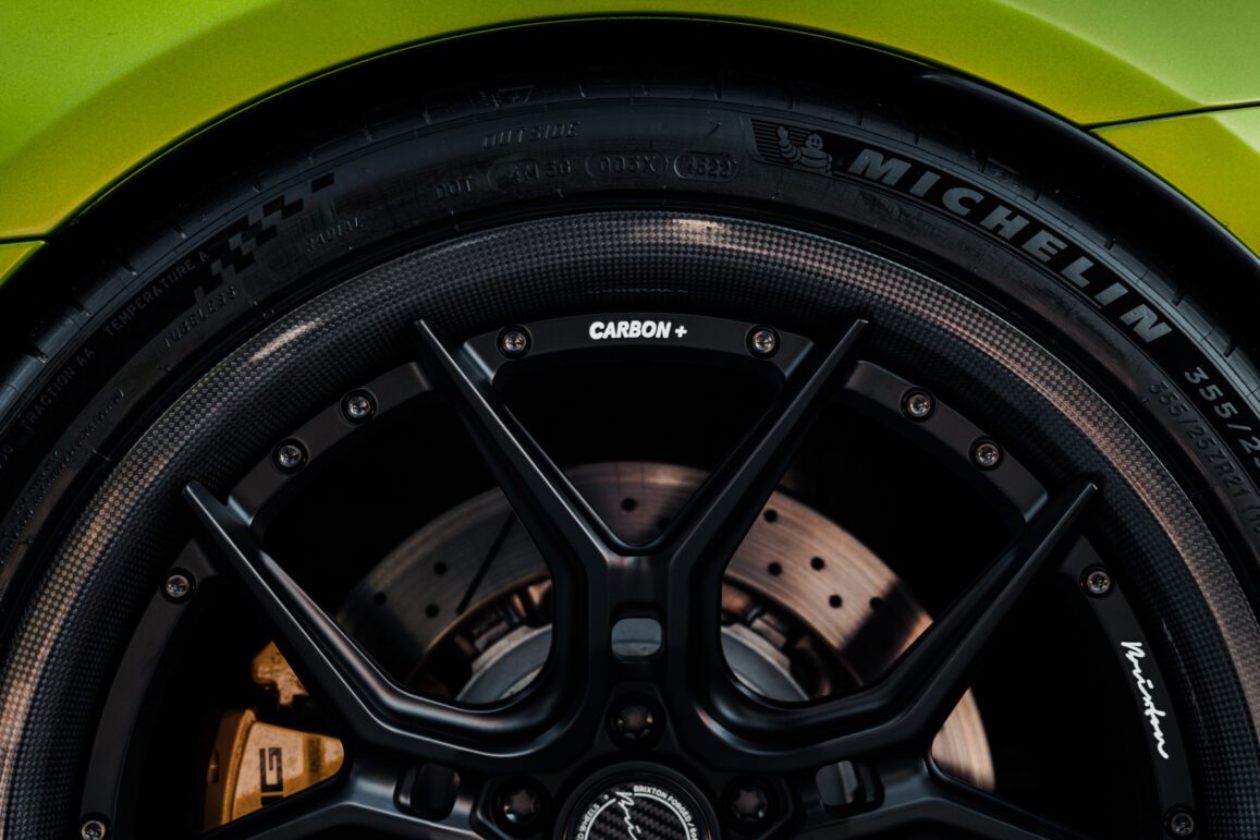 AMG GTR Wheels Mercedes (Green KBH) - Brixton Forged™