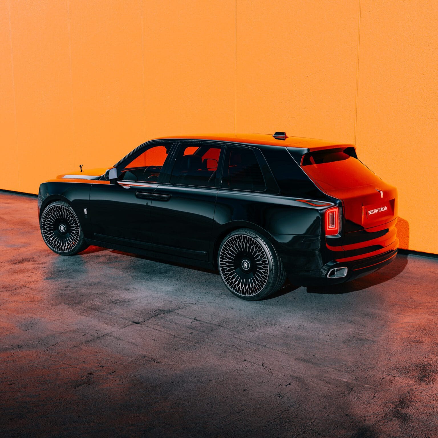 Cullinan Wheels - Black Rolls Royce Cullinan - Brixton Forged™