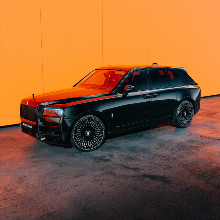 Cullinan Wheels - Black Rolls Royce Cullinan - Brixton Forged™