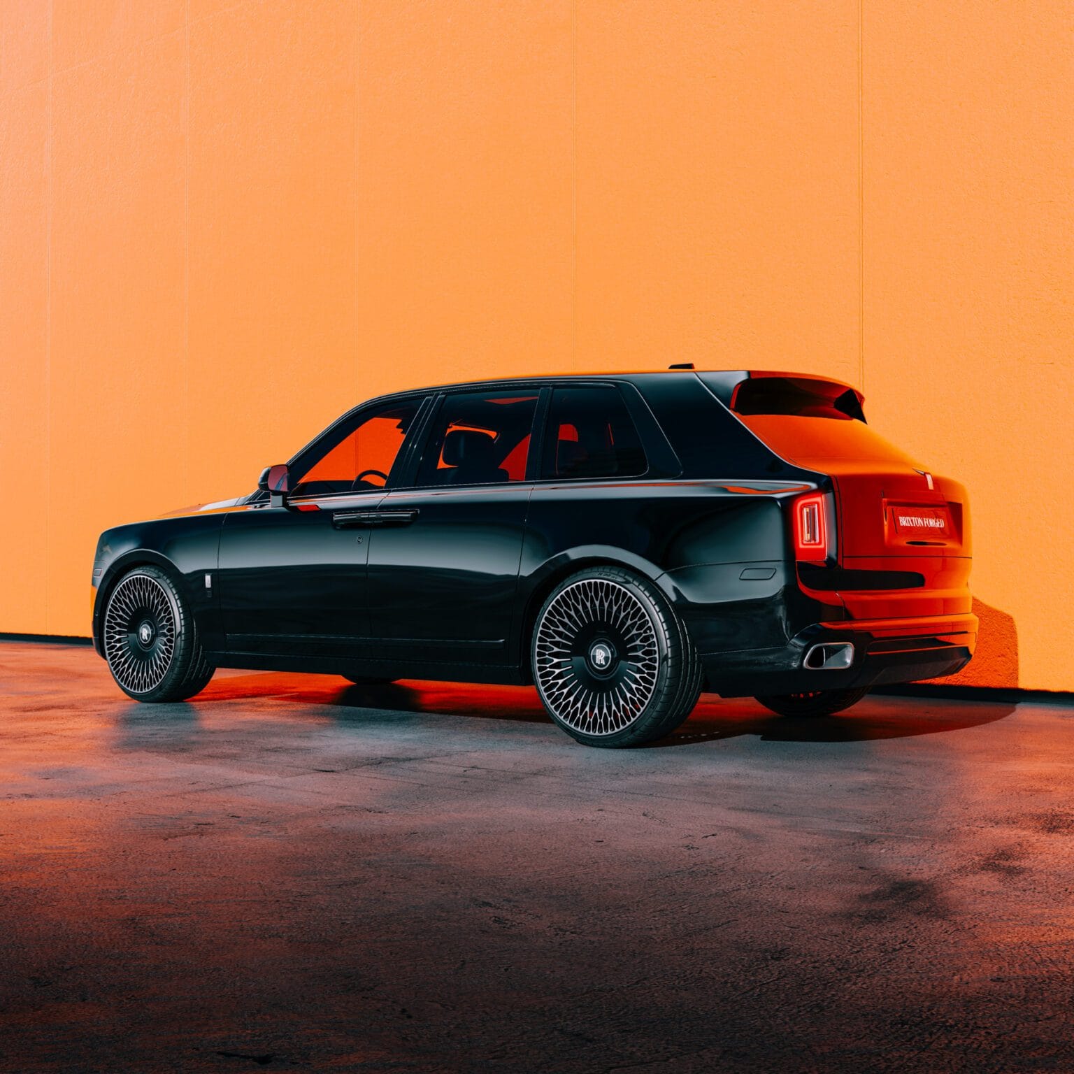 Cullinan Wheels - Black Rolls Royce Cullinan - Brixton Forged™