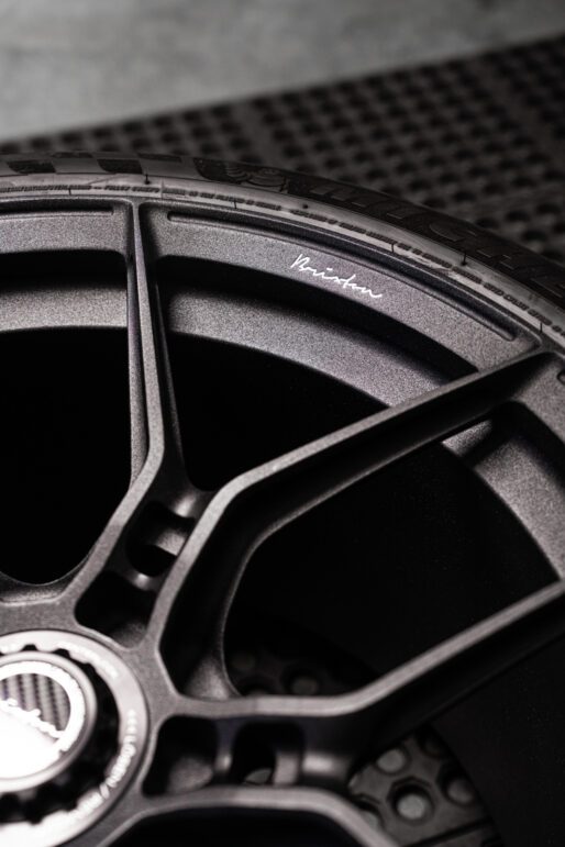 Black Forged Wheels (Firecracker Black Fine Texture) - Brixton Forged™