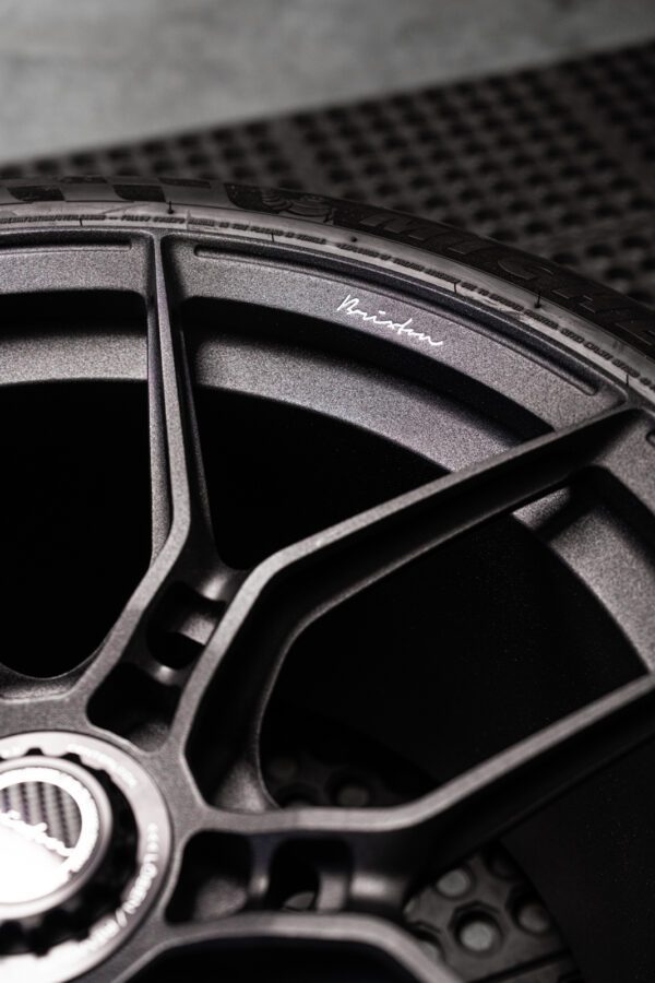 Black Forged Wheels (Firecracker Black Fine Texture) - Brixton Forged™