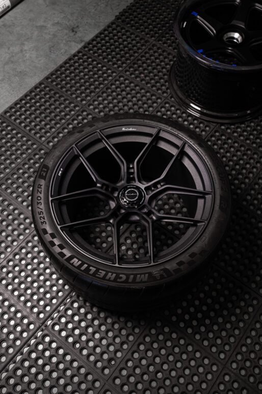 Black Forged Wheels (Firecracker Black Fine Texture) - Brixton Forged™