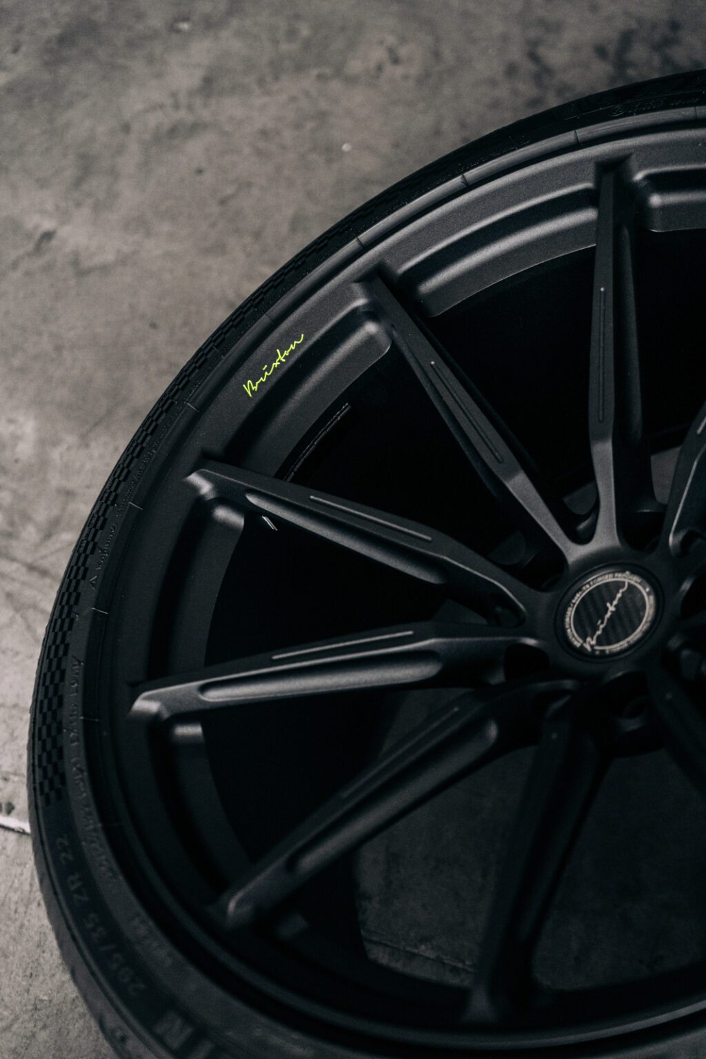 Black Forged Wheels (Firecracker Black Fine Texture) - Brixton Forged™