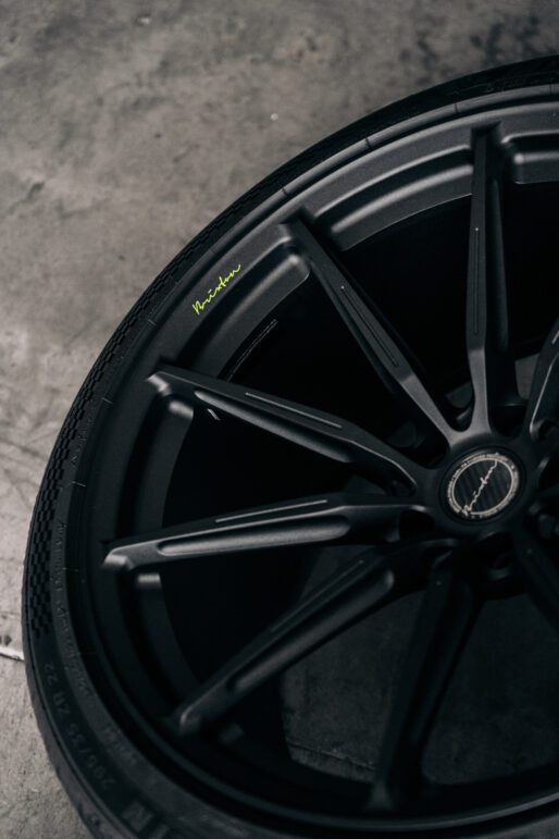Black Forged Wheels (Firecracker Black Fine Texture) - Brixton Forged™