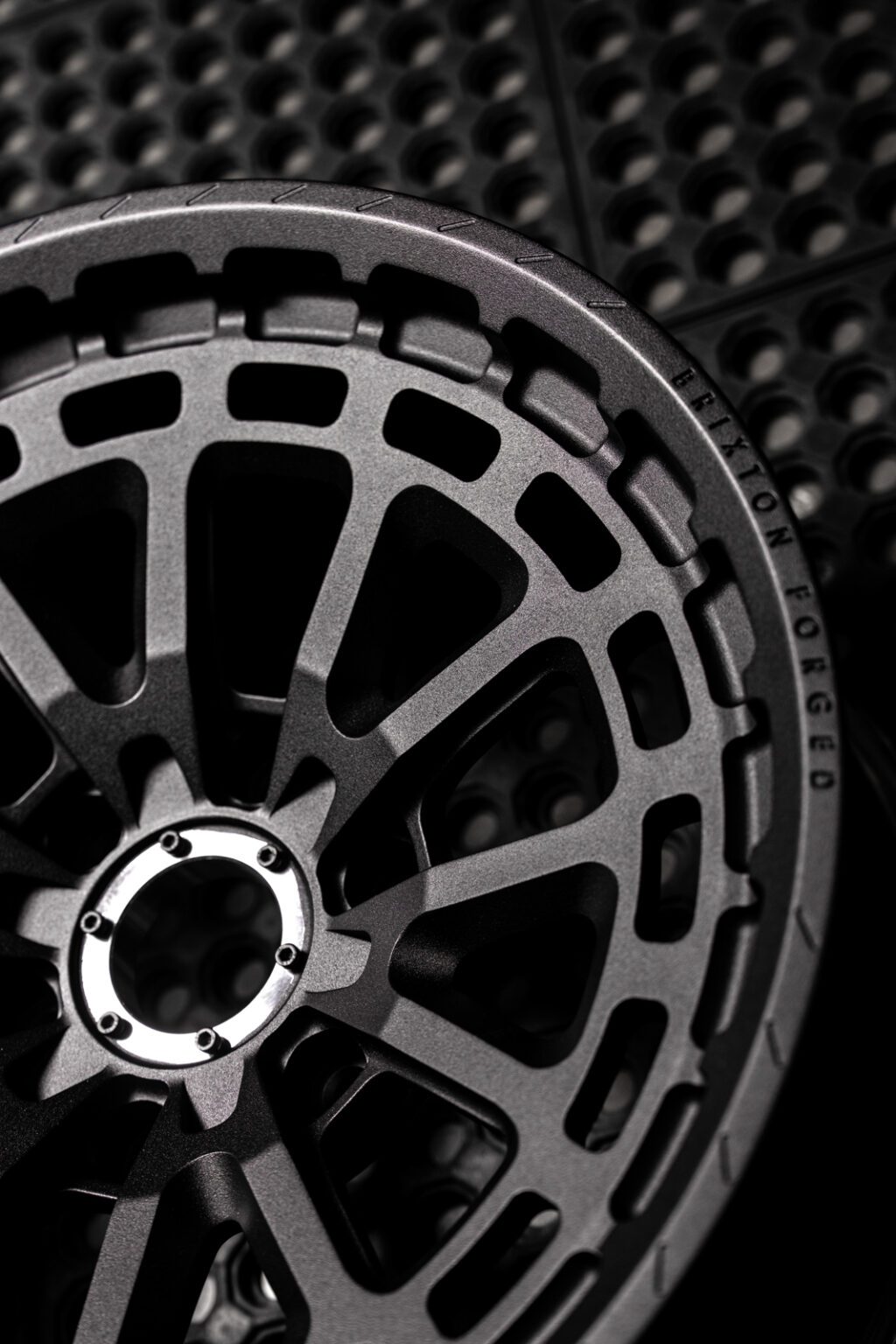 Black Forged Wheels (Firecracker Black Fine Texture) - Brixton Forged™