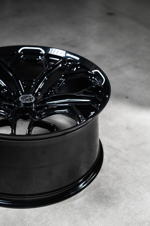 Gloss Black Forged Wheels (Firecracker Black Gloss Clear) - Brixton Forged™