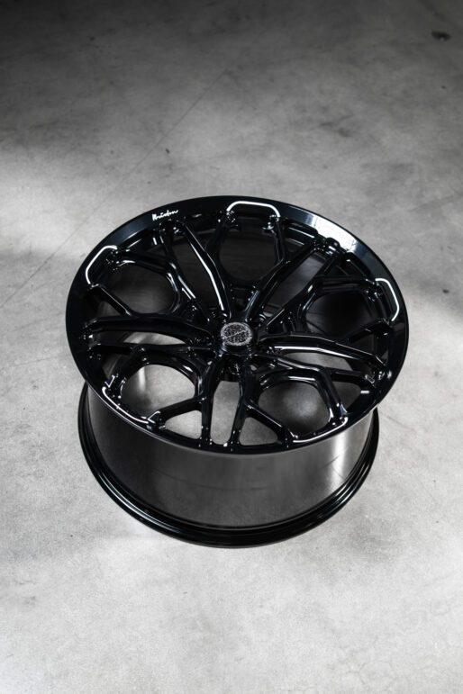 Gloss Black Forged Wheels (Firecracker Black Gloss Clear) - Brixton Forged™