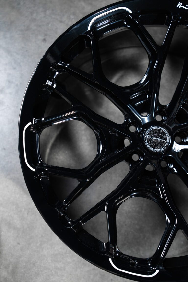 Gloss Black Forged Wheels (Firecracker Black Gloss Clear) - Brixton Forged™