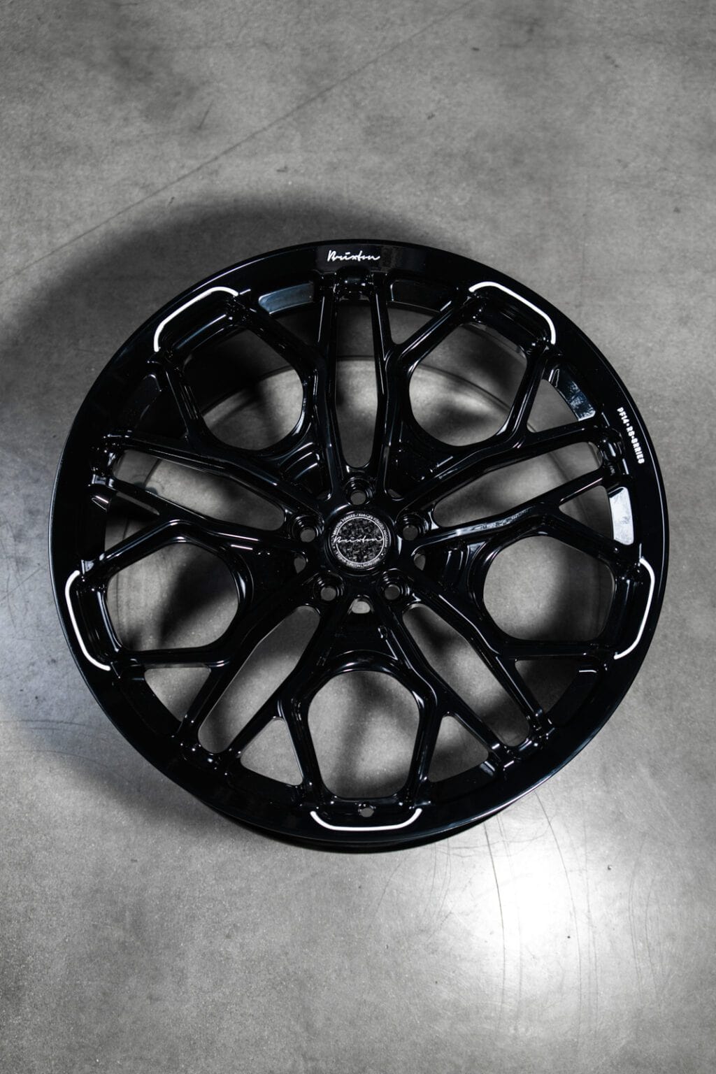 Gloss Black Forged Wheels (Firecracker Black Gloss Clear) - Brixton Forged™