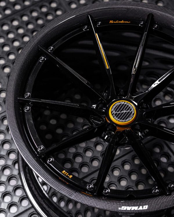 Gloss Black Forged Wheels (Firecracker Black Gloss Clear) - Brixton Forged™
