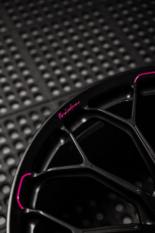 Satin Black Forged Wheels (Firecracker Black Satin Clear) - Brixton Forged™