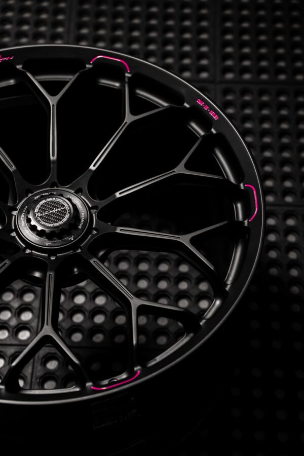 Satin Black Forged Wheels (Firecracker Black Satin Clear) - Brixton Forged™