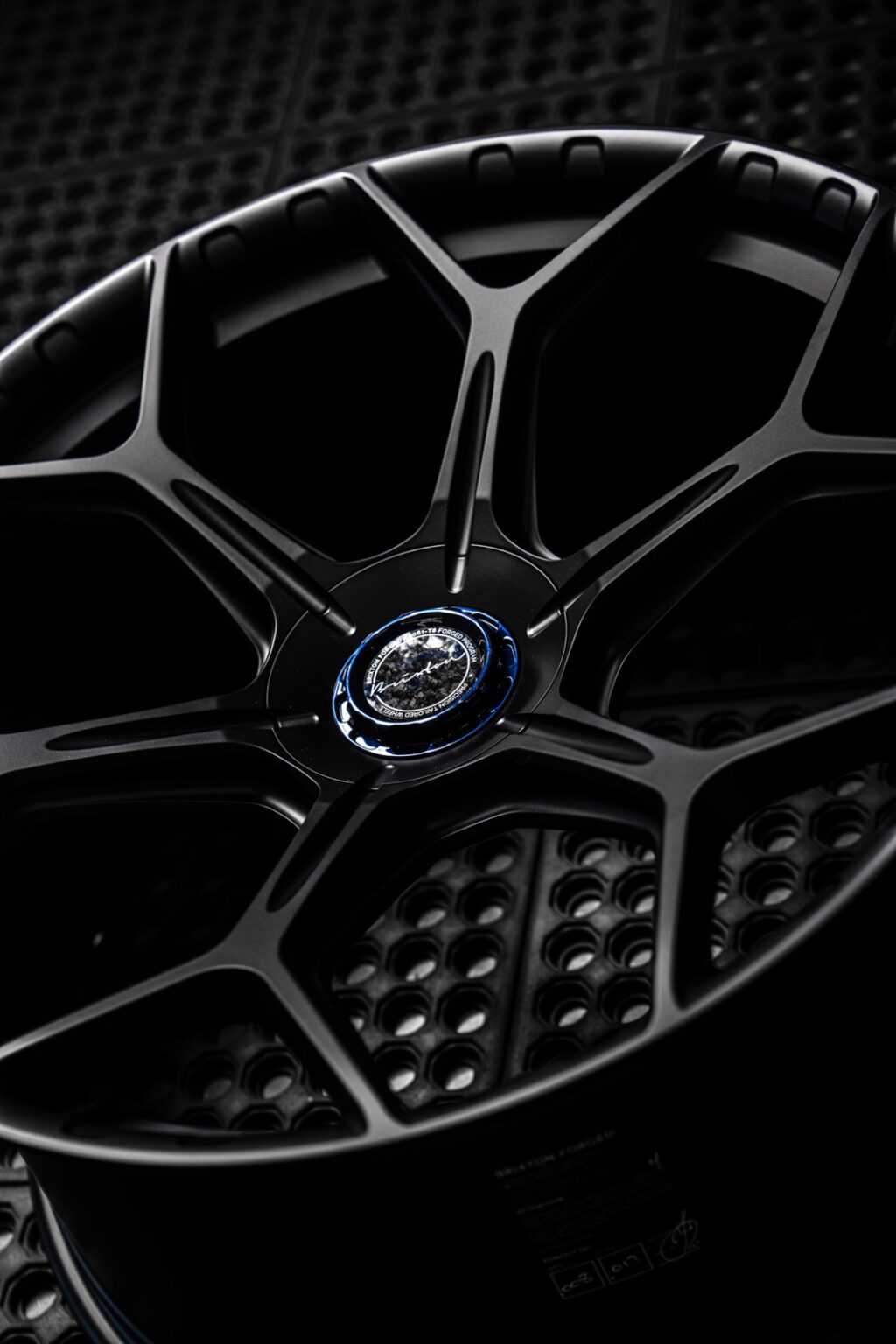 Satin Black Forged Wheels (Firecracker Black Satin Clear) - Brixton Forged™