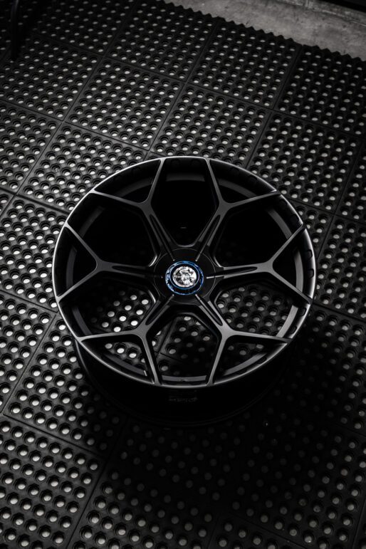 Satin Black Forged Wheels (Firecracker Black Satin Clear) - Brixton Forged™