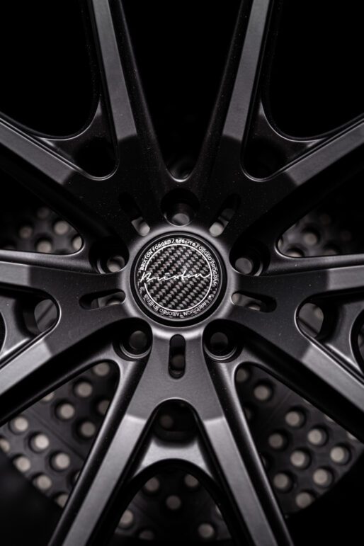 Satin Black Forged Wheels (Firecracker Black Satin Clear) - Brixton Forged™