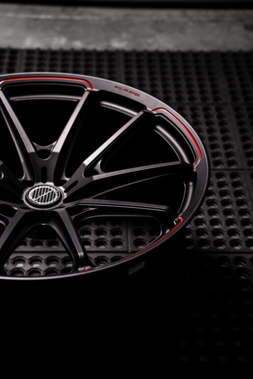 Satin Black Forged Wheels (Firecracker Black Satin Clear) - Brixton Forged™