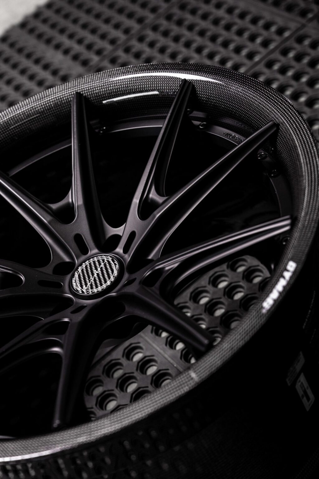 Satin Black Forged Wheels (Firecracker Black Satin Clear) - Brixton Forged™