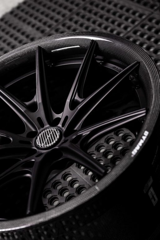 Satin Black Forged Wheels (Firecracker Black Satin Clear) - Brixton Forged™