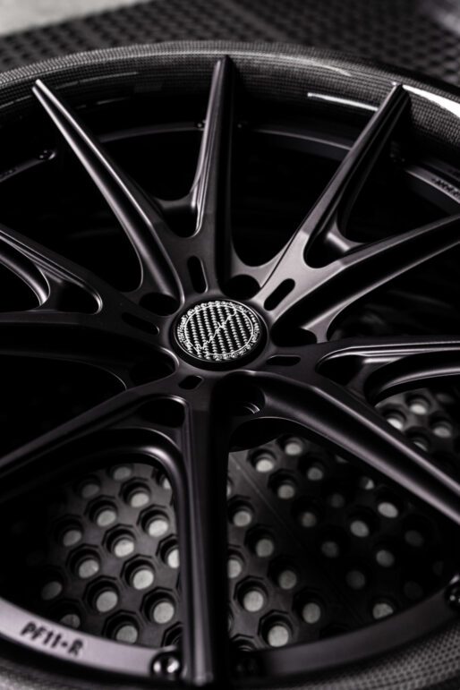 Satin Black Forged Wheels (Firecracker Black Satin Clear) - Brixton Forged™