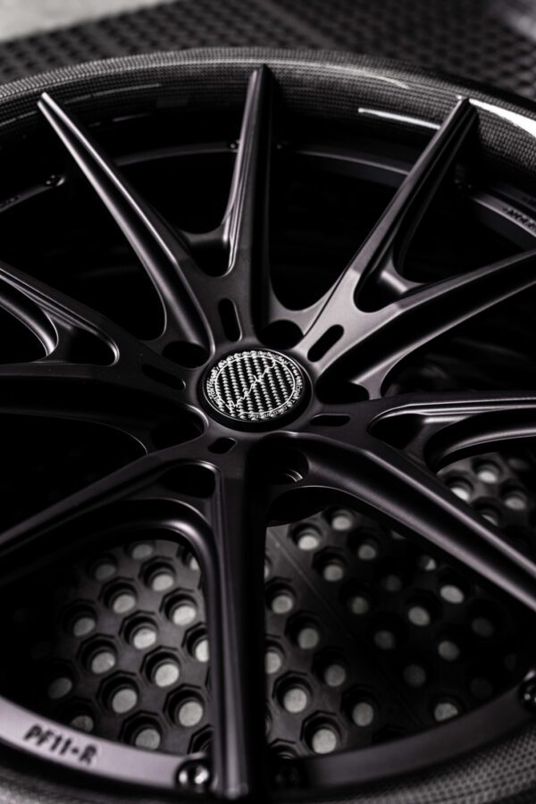 Satin Black Forged Wheels (Firecracker Black Satin Clear) - Brixton Forged™