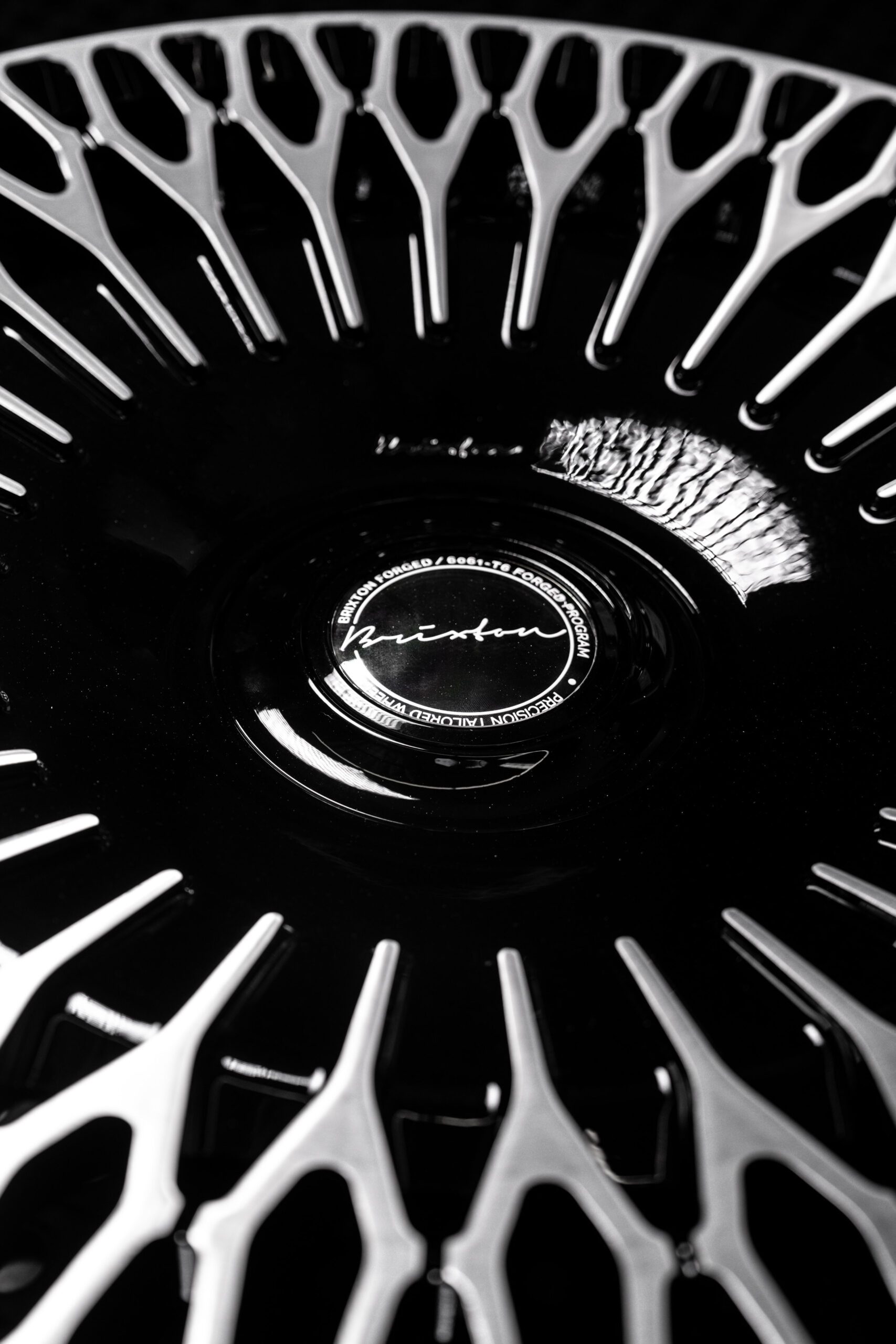 Brixton Forged LX09 Brushed / Gloss Black (Wheel Image) - Brixton Forged™