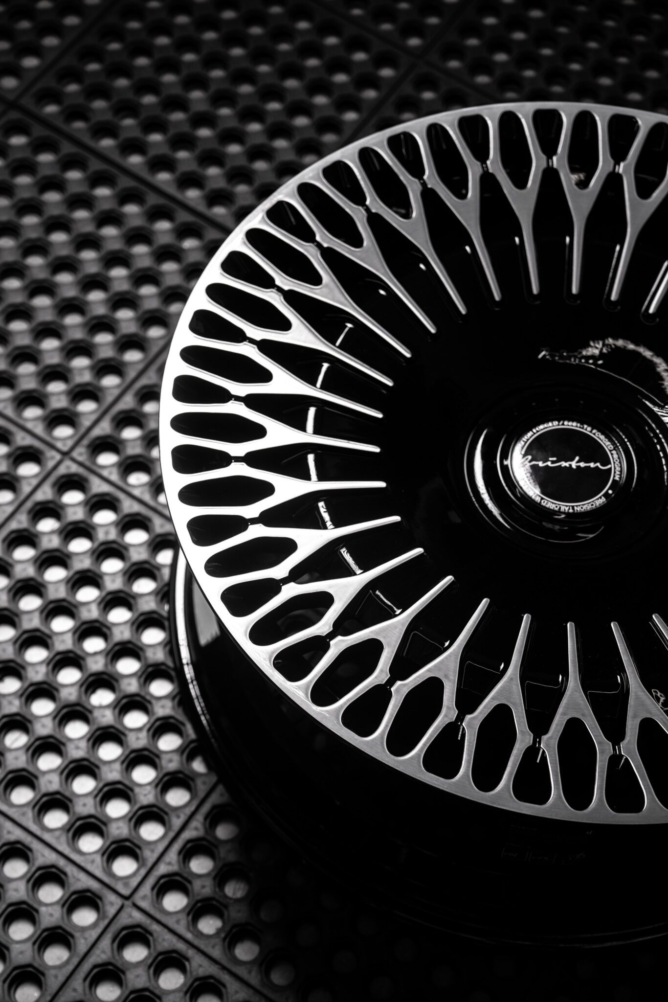 Brixton Forged LX09 Brushed / Gloss Black (Wheel Image) - Brixton Forged™