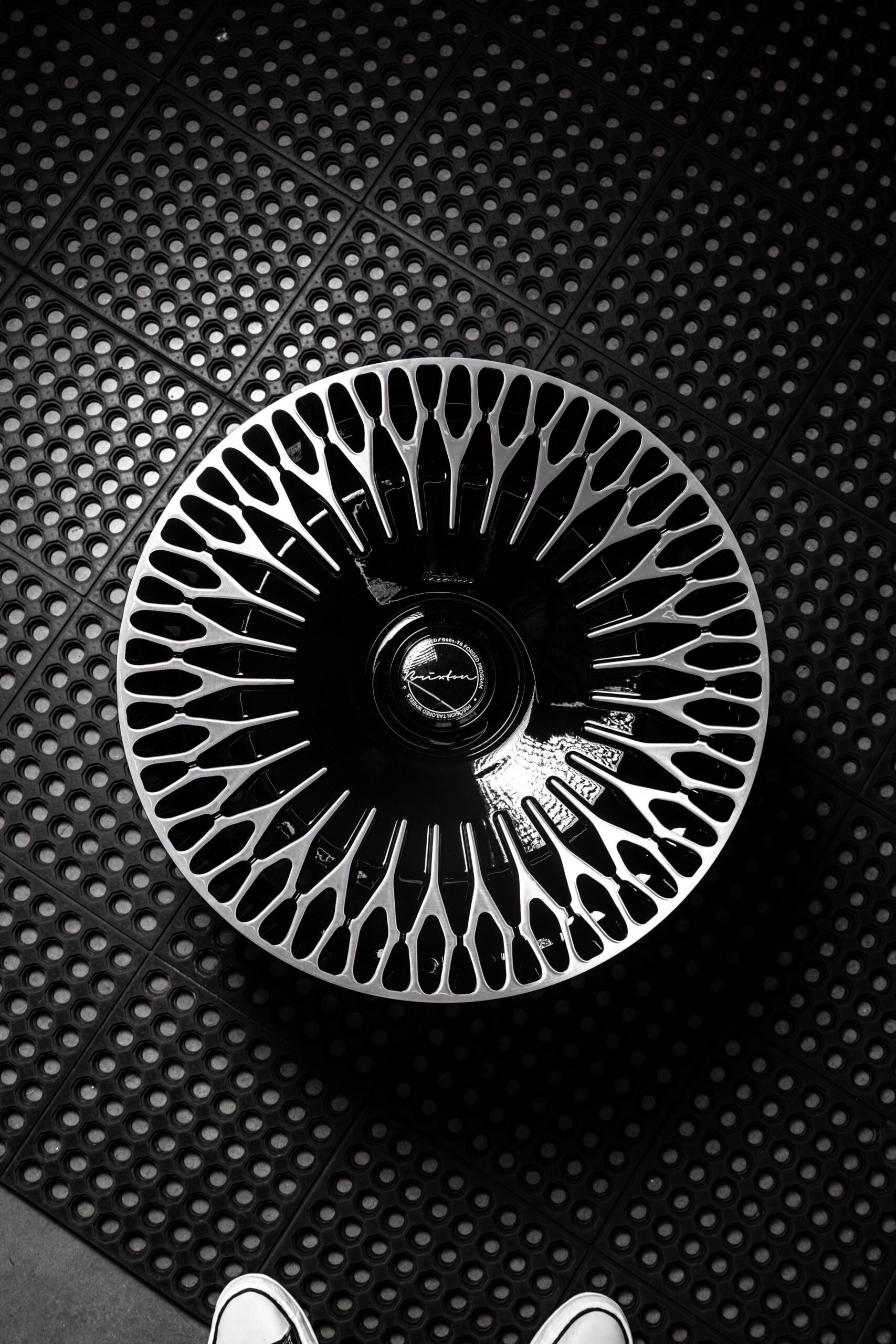 Brixton Forged LX09 Brushed / Gloss Black (Wheel Image) - Brixton Forged™